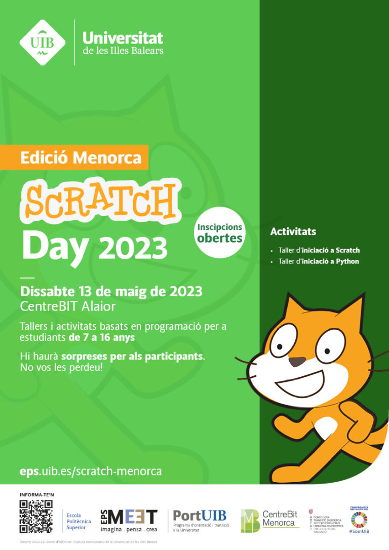 Scratch Day 2023 – Menorca – FUNDACIÓ BIT